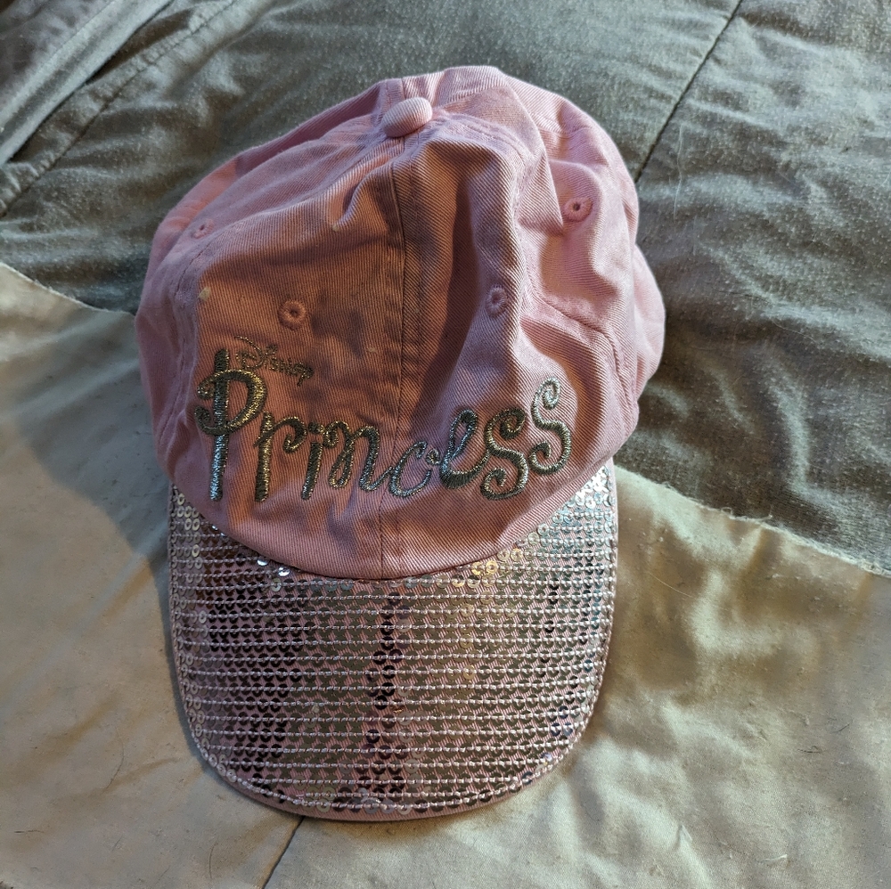 Disney Princess Hat Pink With Blingdisney Princess Ha… - Gem